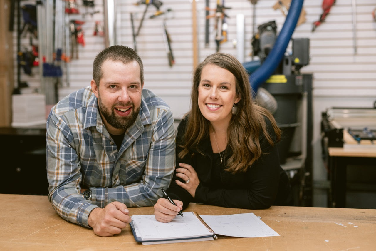 Getting to know Emily & Derrick – Discovered Designs