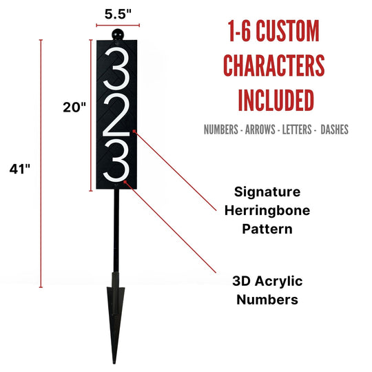 Discovered Designs | Address Signs, Mailbox Numbers, Apartment Signs