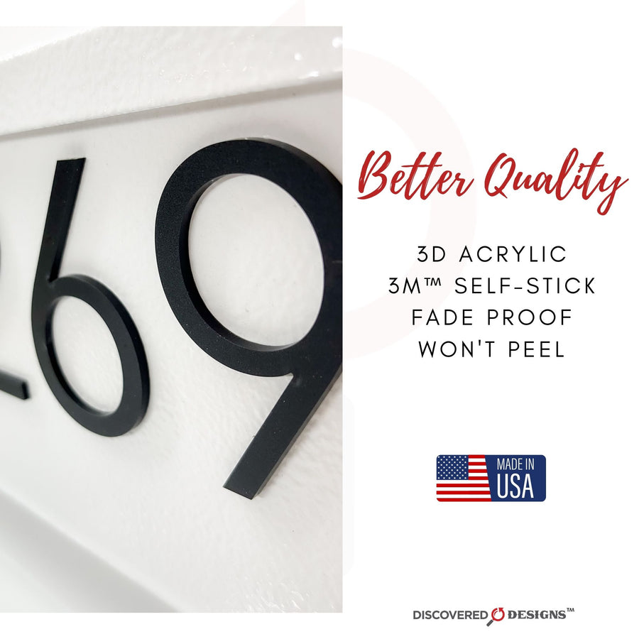 Discovered Designs | Address Signs, Mailbox Numbers, Apartment Signs